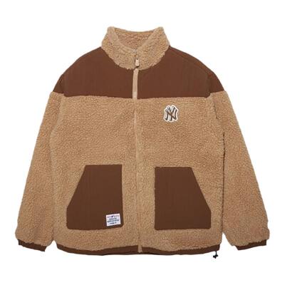 NEWERA仿羊羔毛保暖夹克外套