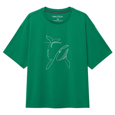 NAUTICA/诺帝卡休闲百搭短袖T恤