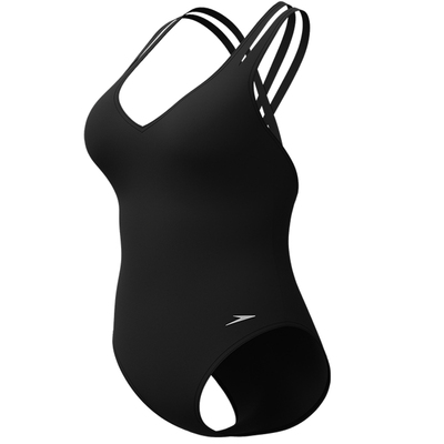 speedo连体显瘦轻奢时尚泳衣女