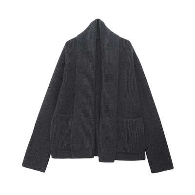 女性日记绵羊毛针织外套女上衣