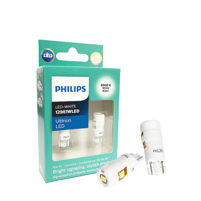 飞利浦T10/W5W白光LED信号灯泡