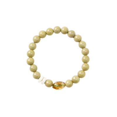 【稳定心神】阿拉善玉黄塔晶手串范李李稳定心绪自然释压手链