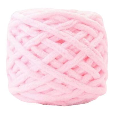 冰条线粗毛线团手工diy编织围