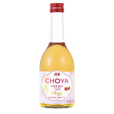 俏雅CHOYA梅酒350ml低度酸甜