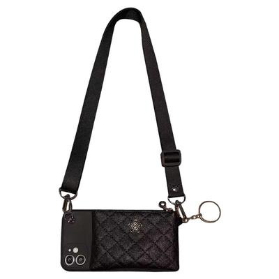 三星A23手机壳A53 A22山茶花S25+ S24u插卡S22零钱包S21斜跨S20挂绳A54背带A14 A52 A56 A33 A51 A16适用A21s