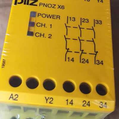 溢价-774729 x6 pilz安全继电器未封