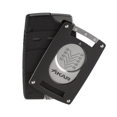 美国Xikar Ultra Combo雪茄配件 西卡雪茄剪打火机二合一套装907