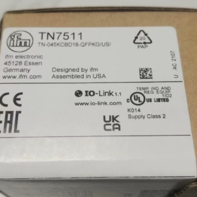 议价TN7531 TN2531 TN7511 TN2511全新原装IFM易福门压力感测器