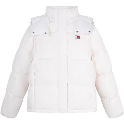 Tommy女装宽松90绒连帽羽绒服