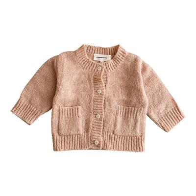 55 Little家现货PequenoTOCON FW25儿童美利奴羊毛针织开衫裤