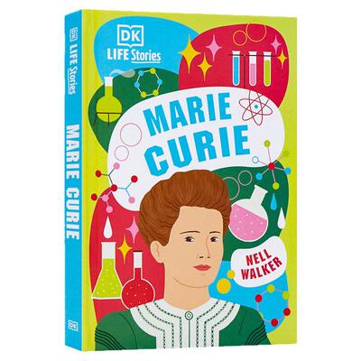 DK出品 居里夫人 英文原版 DK Life Stories Marie Curie 精装全彩插图  有趣人物真实生活故事系列 人物传记 科普百科正版进口