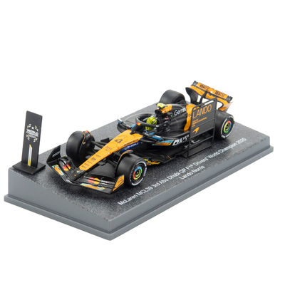 F1赛车模型1:64 Spark迈凯伦诺里斯2025年MCL39阿布扎比世界冠军