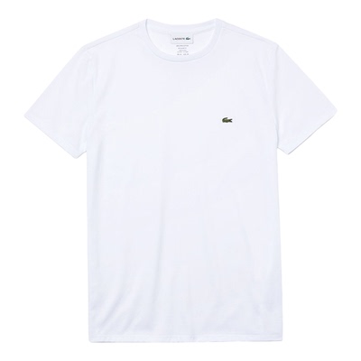 法国鳄鱼男士圆领棉质T恤