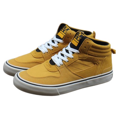 复古姜黄色Airwalk中帮板鞋休闲