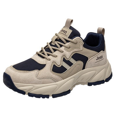 jeep吉普男鞋运动鞋男2025秋冬新款男款鞋子户外老爹鞋男士休闲鞋