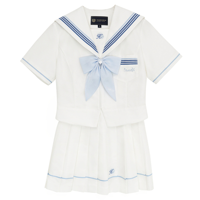 5.31上新水色满襟夏日JK水手服