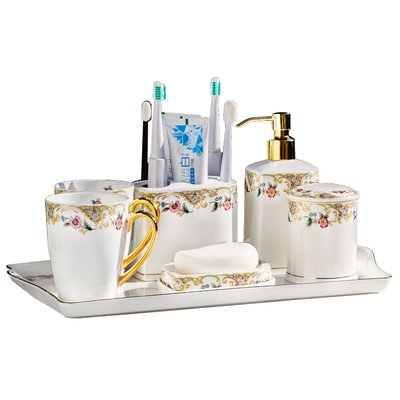 轻奢卫浴洗漱用品浴室卫生间