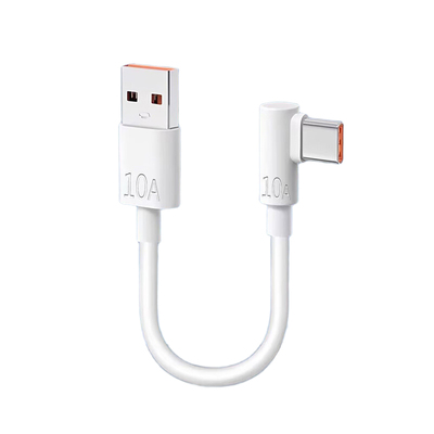 艾胜者0.25cm便携充电宝专用type-c数据线10A超级闪充适用华为p60p50mate40/30pro小米OPPO荣耀vivo充电线