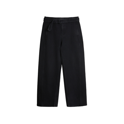 DUPU微弯刀精致硬朗牛仔裤