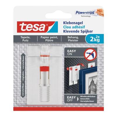 tesa免打孔无痕挂钉墙纸款