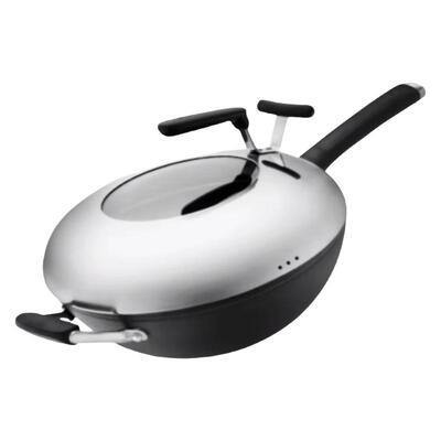 爱仕达精铁锈不了三代旋风炒锅