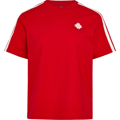 Adidas/阿迪达斯正品2025女士圆领套头透气运动短袖KV0506
