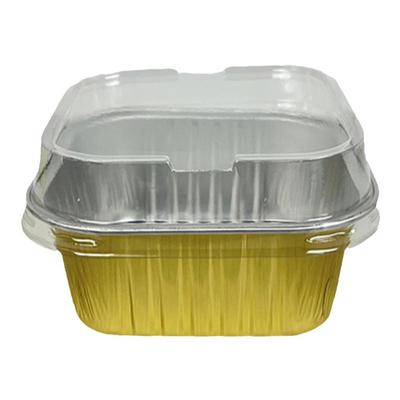 正方形锡纸盒耐高温铝箔杯烘培