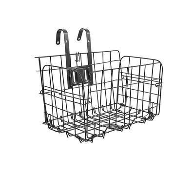 永久折叠车篮加粗书包筐