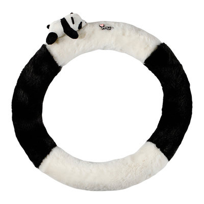 汽车方向盘套冬季毛绒可爱保护套