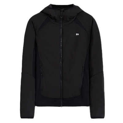 新雪丽暖绒科技发热户外连帽棉服