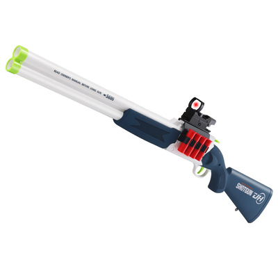 S686双管喷子儿童玩具弹射抛壳