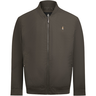 暇步士匹马棉棒球领夹克外套