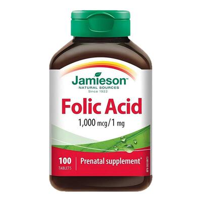 健美生叶酸片100粒200粒