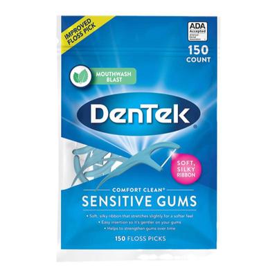 含氟含薄荷超细扁线舒适清洁牙线