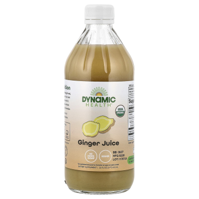 Dynamic Health,Certified Organic Ginger,