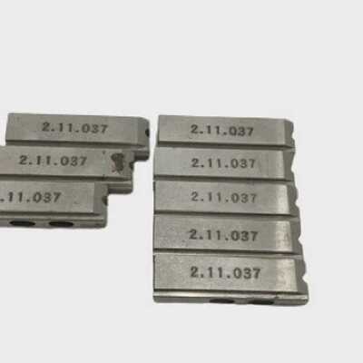 9x 2.11.037 Spannfutter 2 11 037 Weiche Spannbacken 211037 A