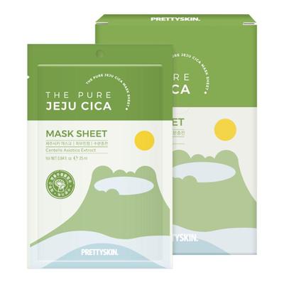 Prettyskin济州岛积雪草舒缓面膜