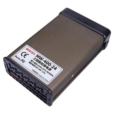 深圳明伟防雨开关电源MW-400-12V33A工程户外招牌广告灯24v发光字