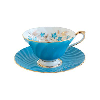 安斯丽色釉枫叶Swirl咖啡杯