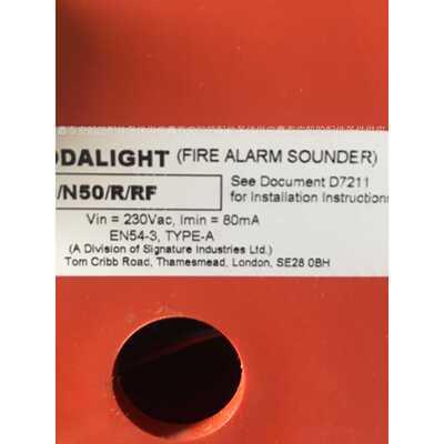 询询价 CLIFFORD SNELL YODALIGHT YL50/N50/R/RF FIRE ALARM SOU