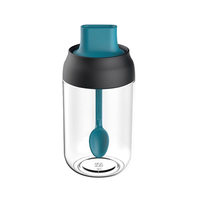 厨房勺盖一体调味罐子玻璃家用