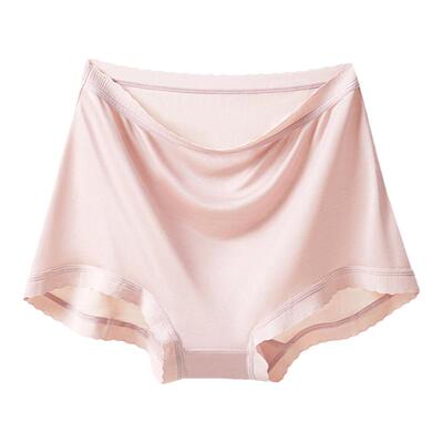 100%桑蚕丝真丝内裤女平角裤