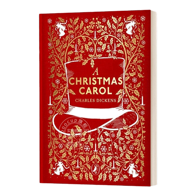 英文原版 精装 A Christmas Carol 圣诞颂歌 Puffin 经典精装版 英文版 进口英语原版书籍儿童外文书