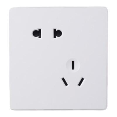 nader良信86型五孔开关插座面板