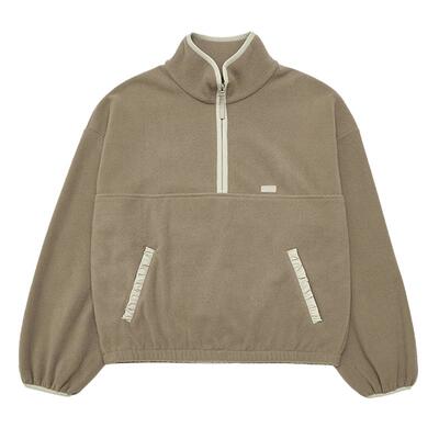 GRVR GROVE官方旗舰店 WT冬季款摇粒绒长袖卫衣女上衣GCW5SW01