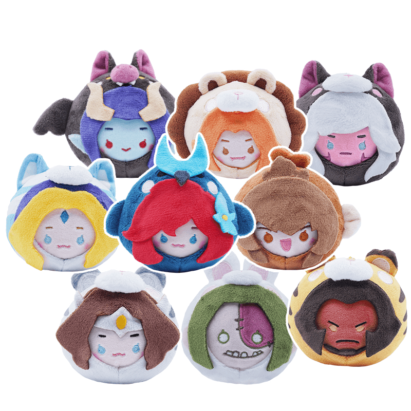 完美世界电竞DOTA2毛绒团子预售