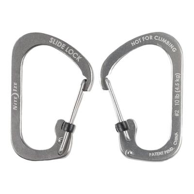 NiteIze奈爱带锁CD型金属钥匙扣