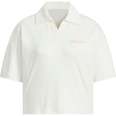 Adidas/阿迪达斯官方正品当季款女士简约短款POLO衫JM8789