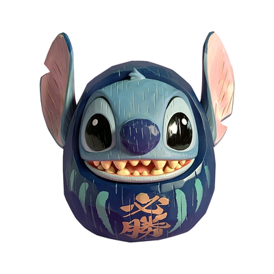 URDU迪士尼史迪奇手办达摩吉祥物