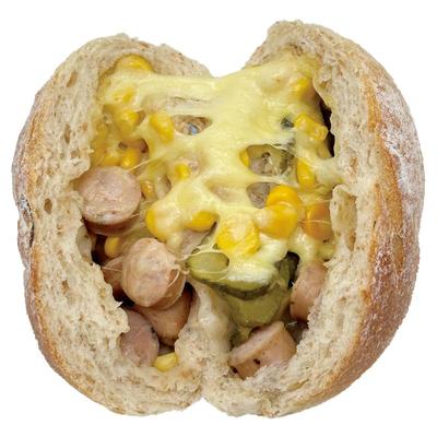 推荐款全麦德肠酸黄瓜芝士软欧面包健身饱腹手作烘焙不加蔗糖油